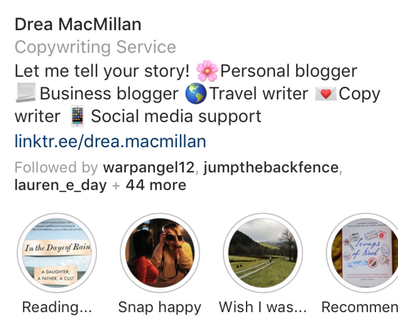 Social Media Tool of the Month: Make your IG account work harder with Linktree – Drea MacMillan